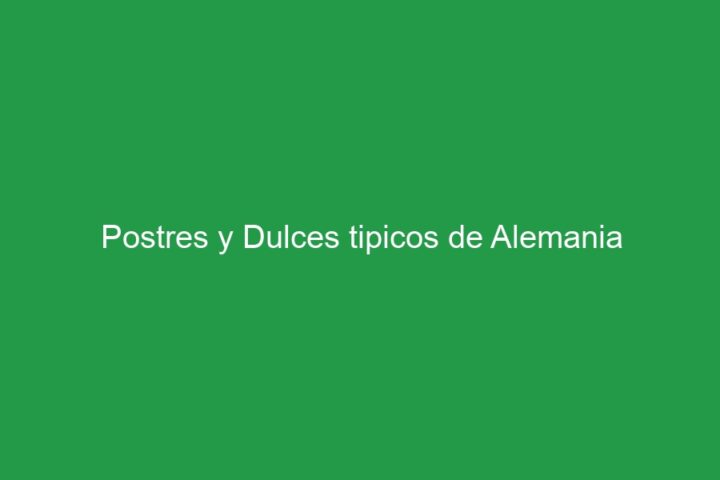 Postres y Dulces típicos de Dinamarca ⋆ La Gastronomía Típica
